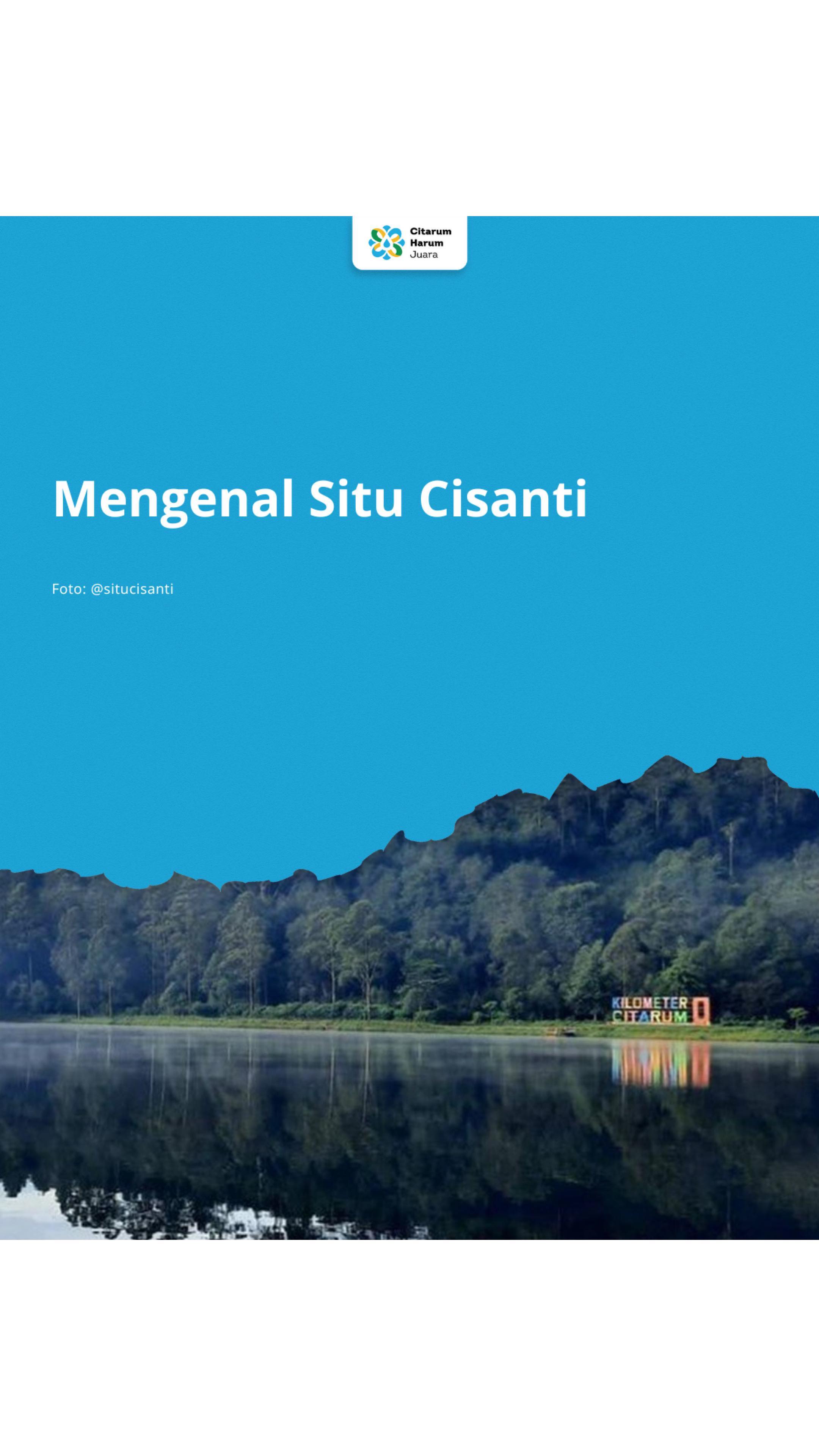Bermain sambil mengedukasi anak di sekitar DAS Citarum